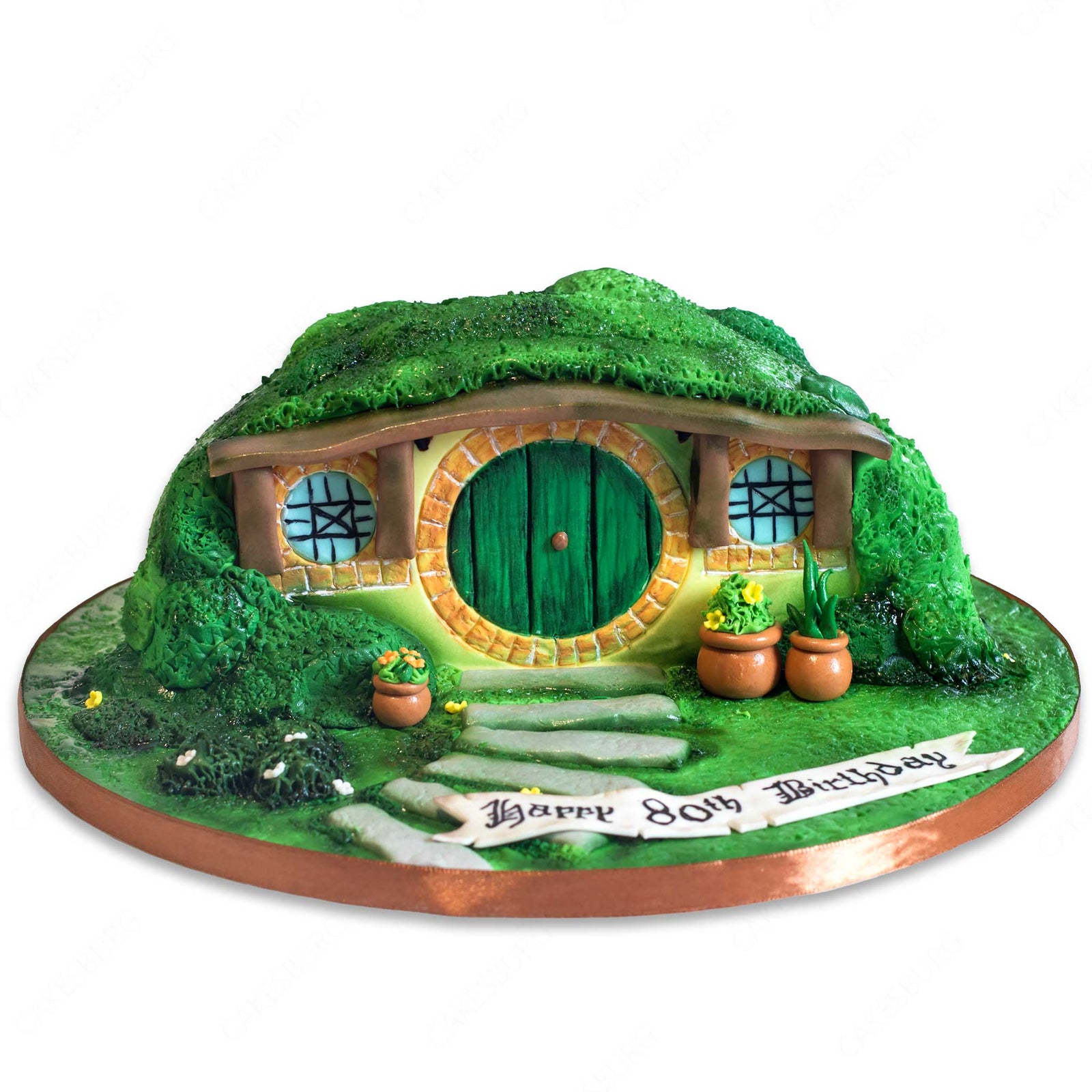Hobbit House Cake