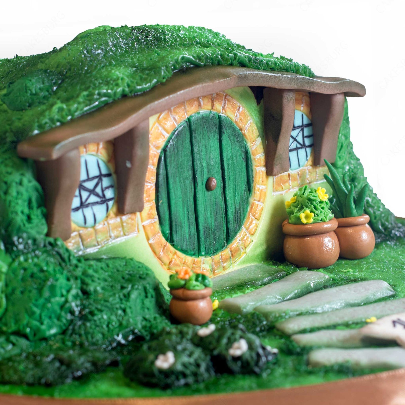 Hobbit House Cake