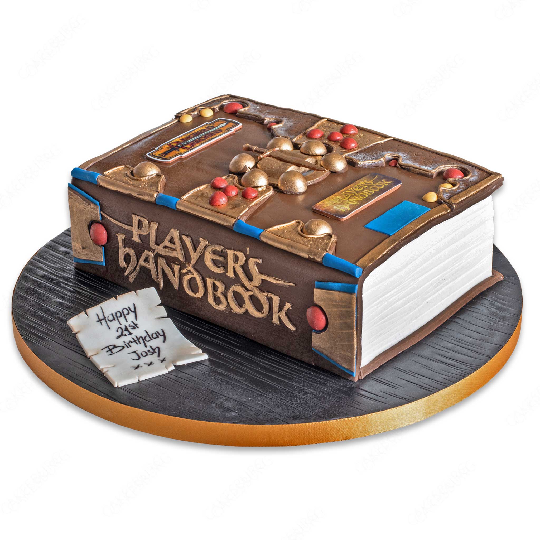 Dungeons and Dragons Player's Book Cake - [TOP SELLER]