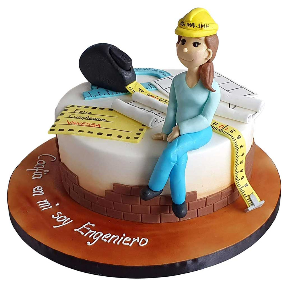 Construction Worker Cake Construction Worker Cake