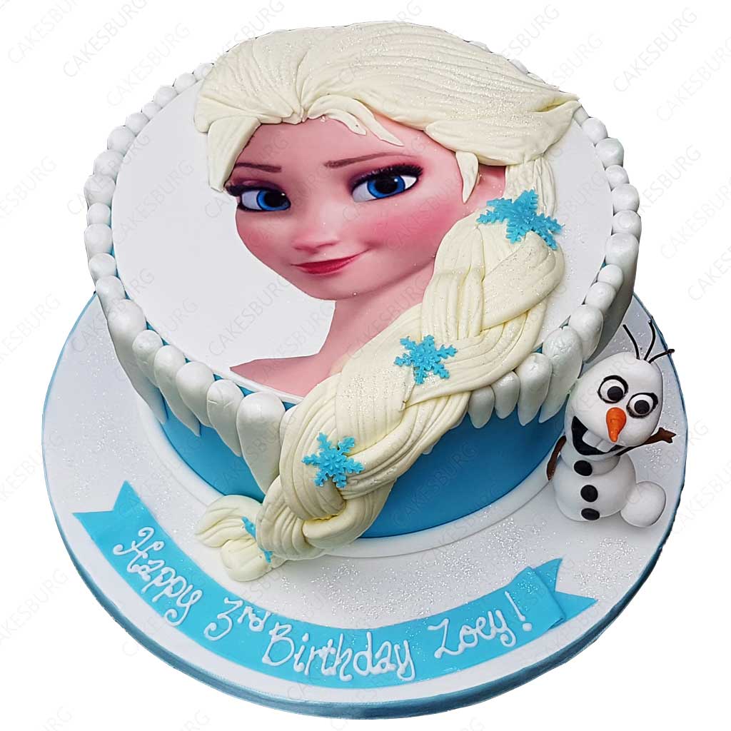 Frozen Elsa Cake #1