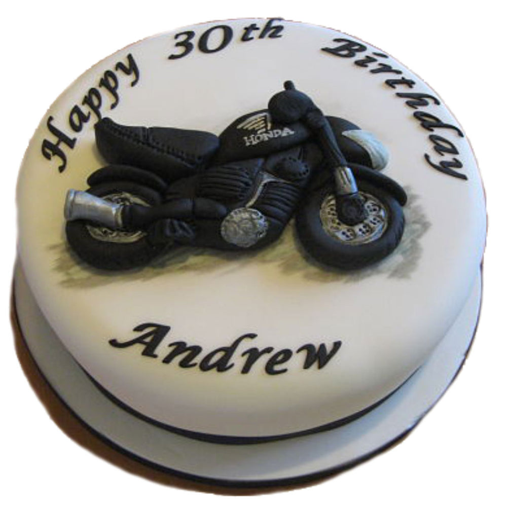 Honda Motorcyclist Cake