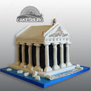 Parthenon Architecture Cake