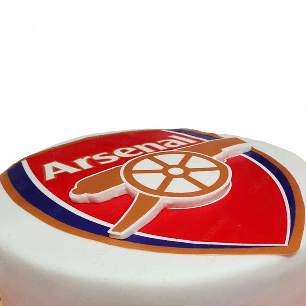 Arsenal Football Cake