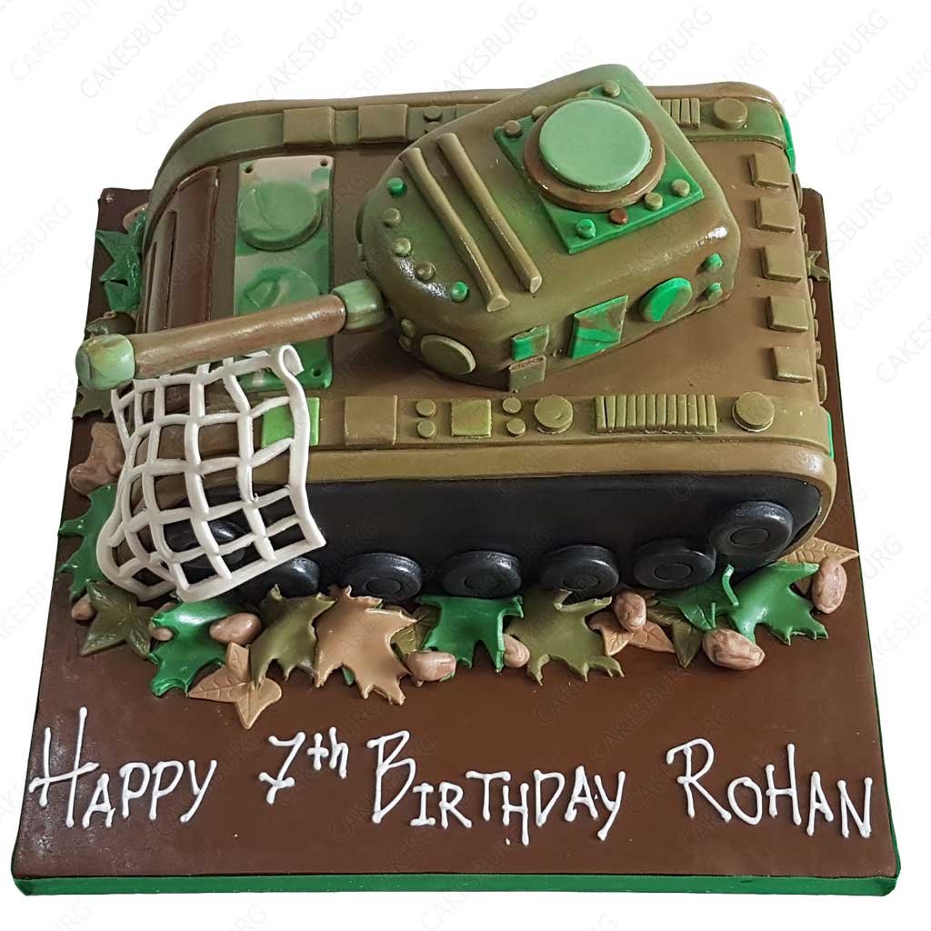 Battle Tank Cake