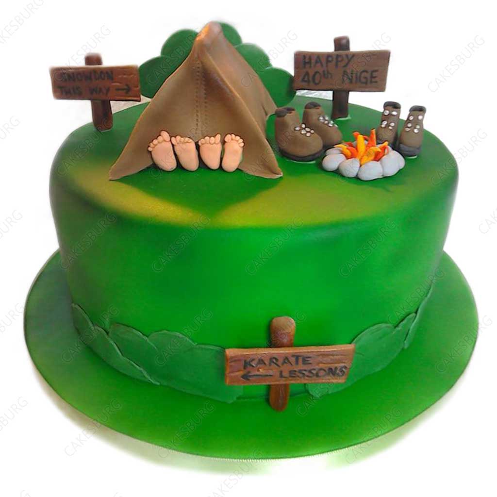 Camping Cake #1