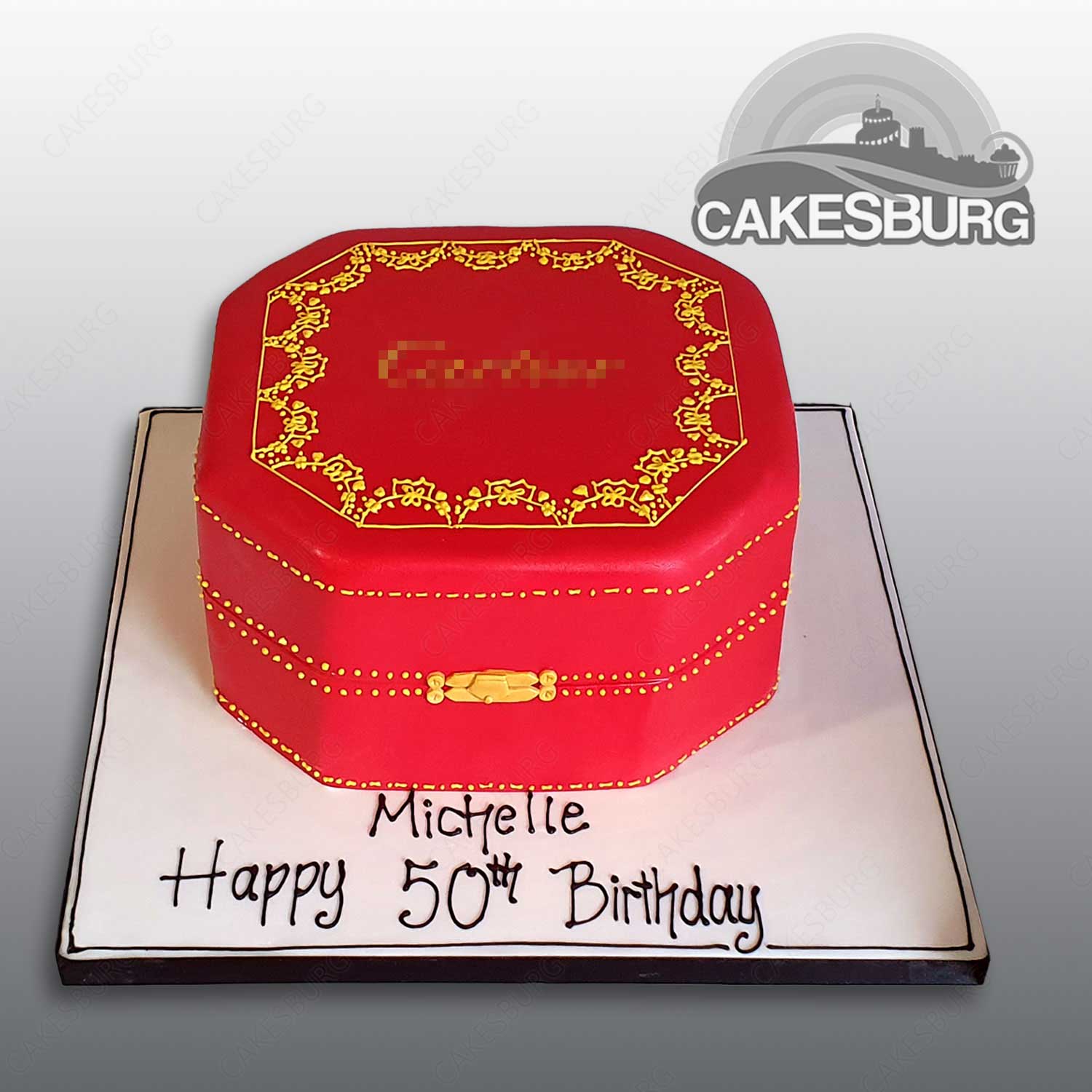 Luxury Jewellery Box Cake