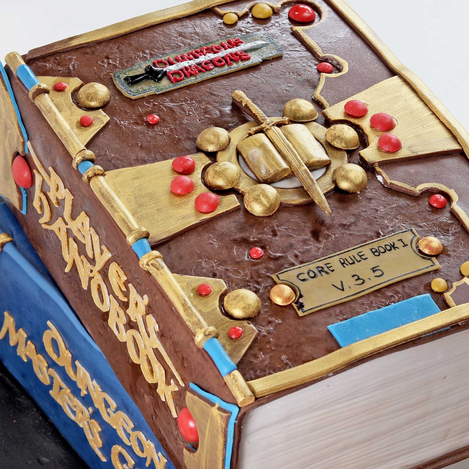Stack of Books Dungeons and Dragons Cake - [TOP SELLER]