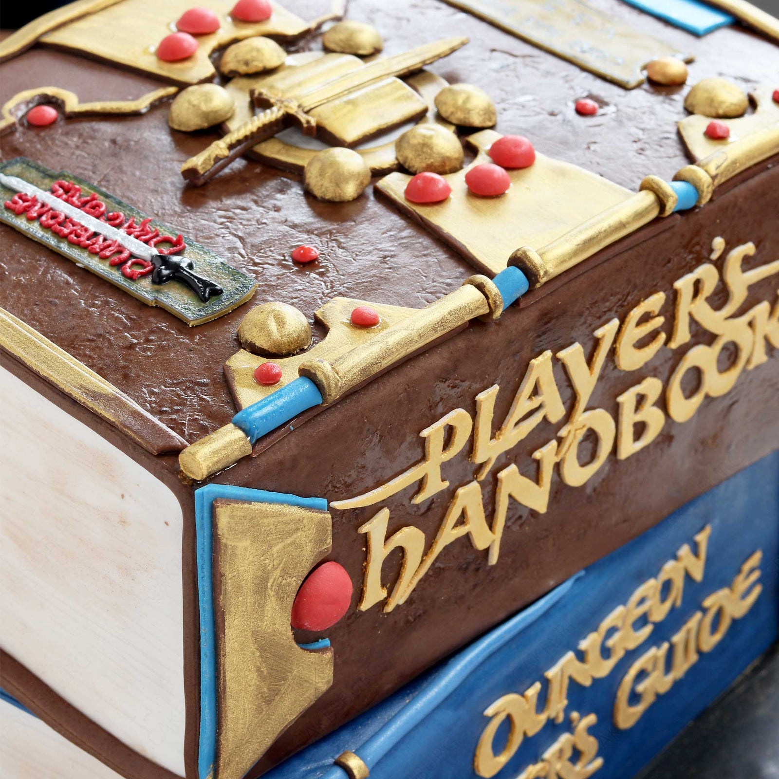 Stack of Books Dungeons and Dragons Cake - [TOP SELLER]