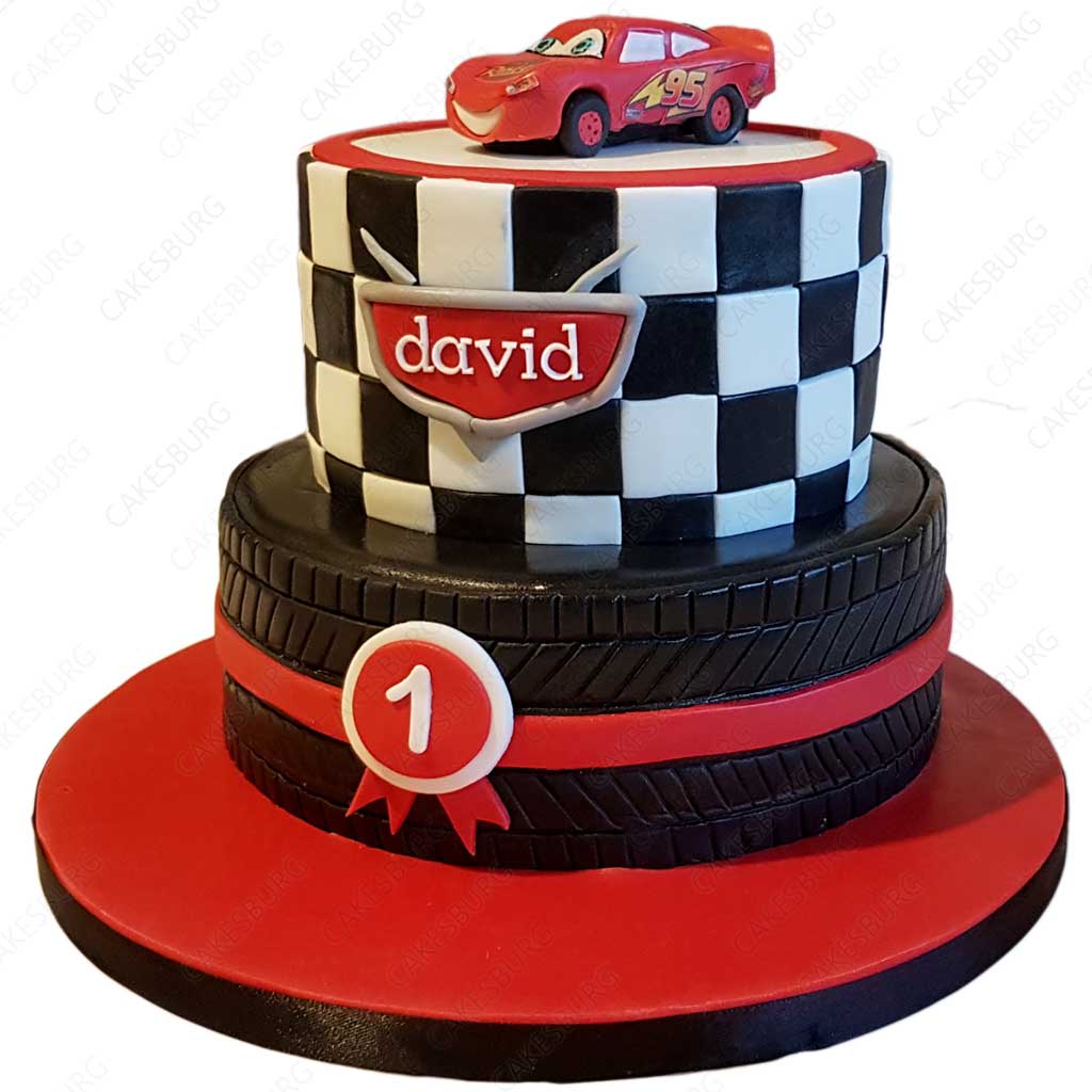 Lightning Mcqueen Cars Cake #2