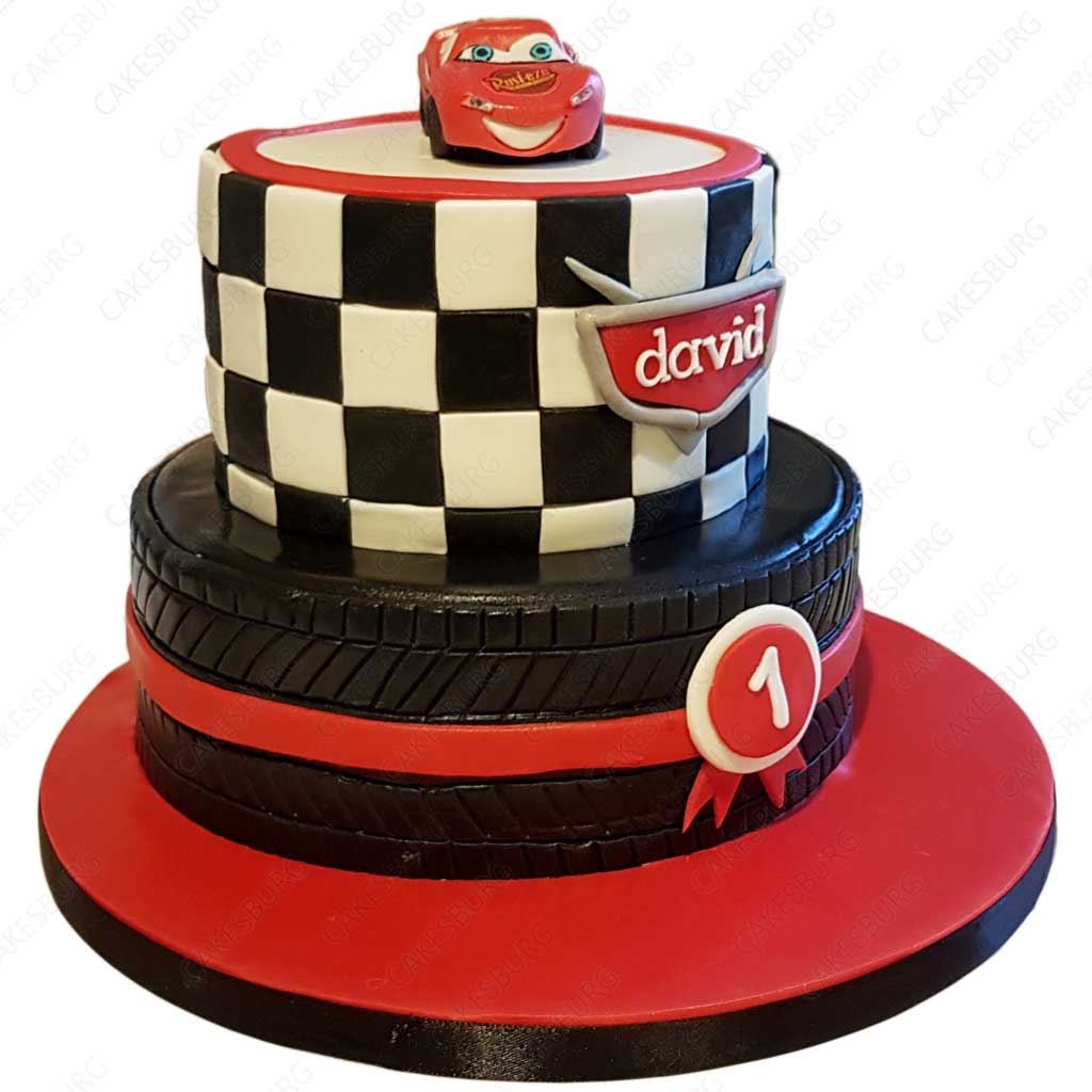 Lightning Mcqueen Cars Cake #2