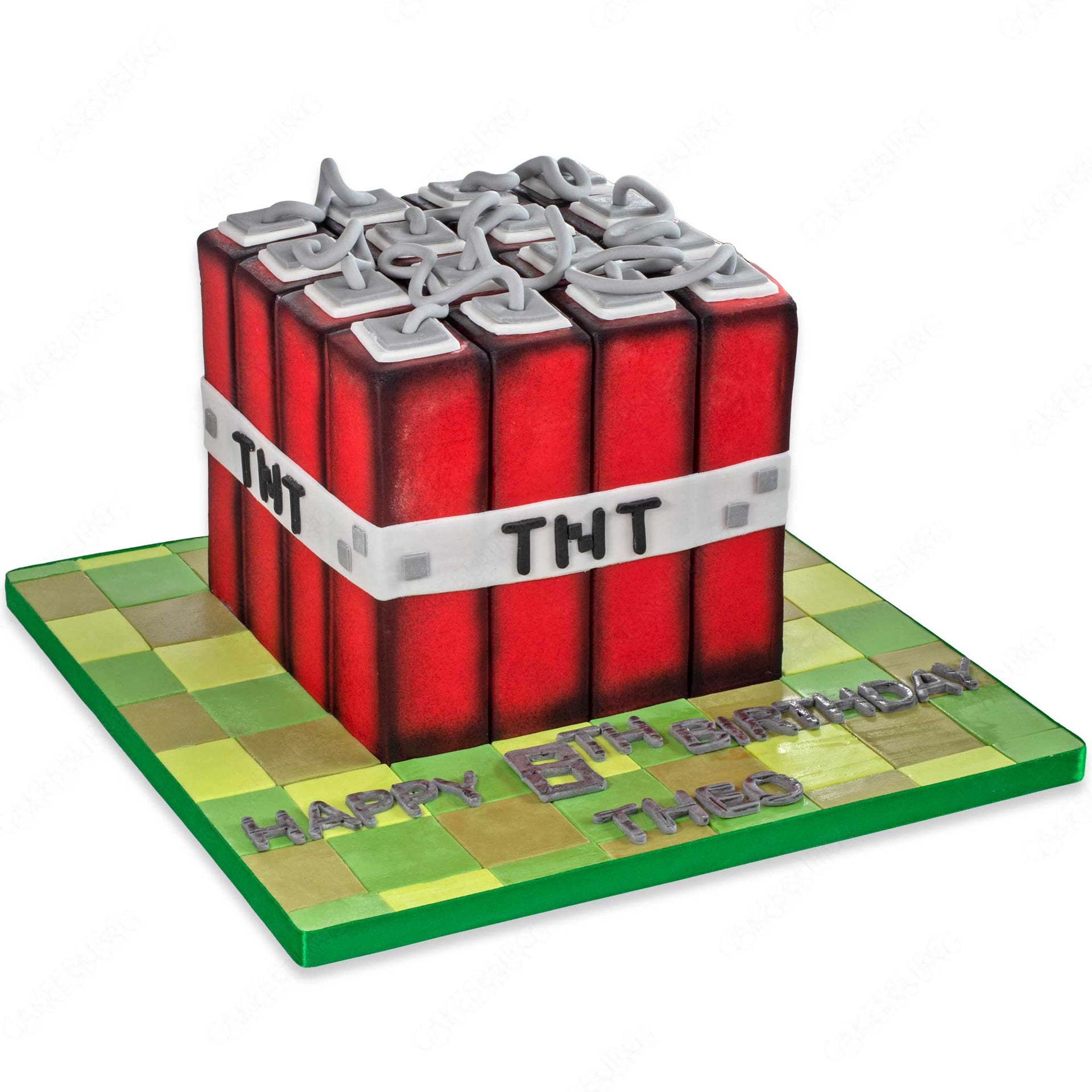 Minecraft Tnt Kake