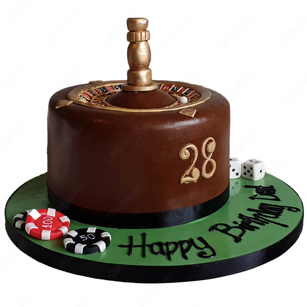 Roulette Wheel / Vegas Cake