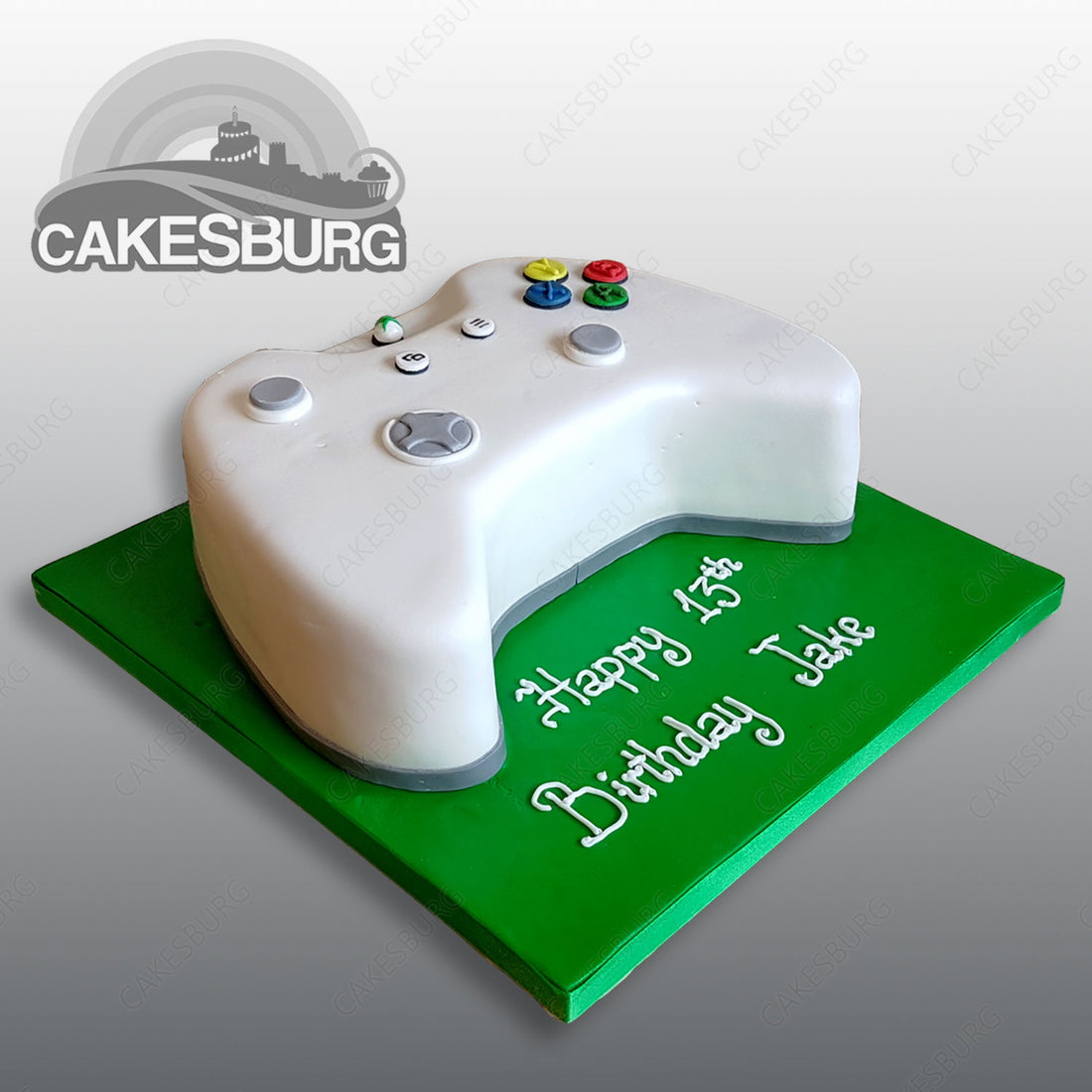 XBOX Game Controller Cake - White #2